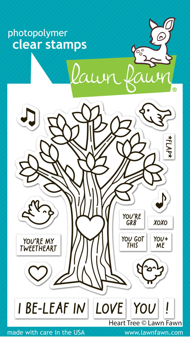 heart tree – Lawn Fawn