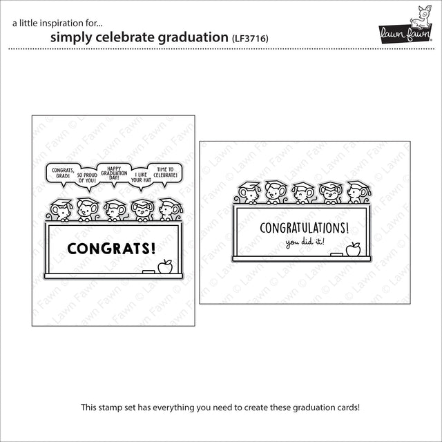 simply celebrate graduation – Lawn Fawn