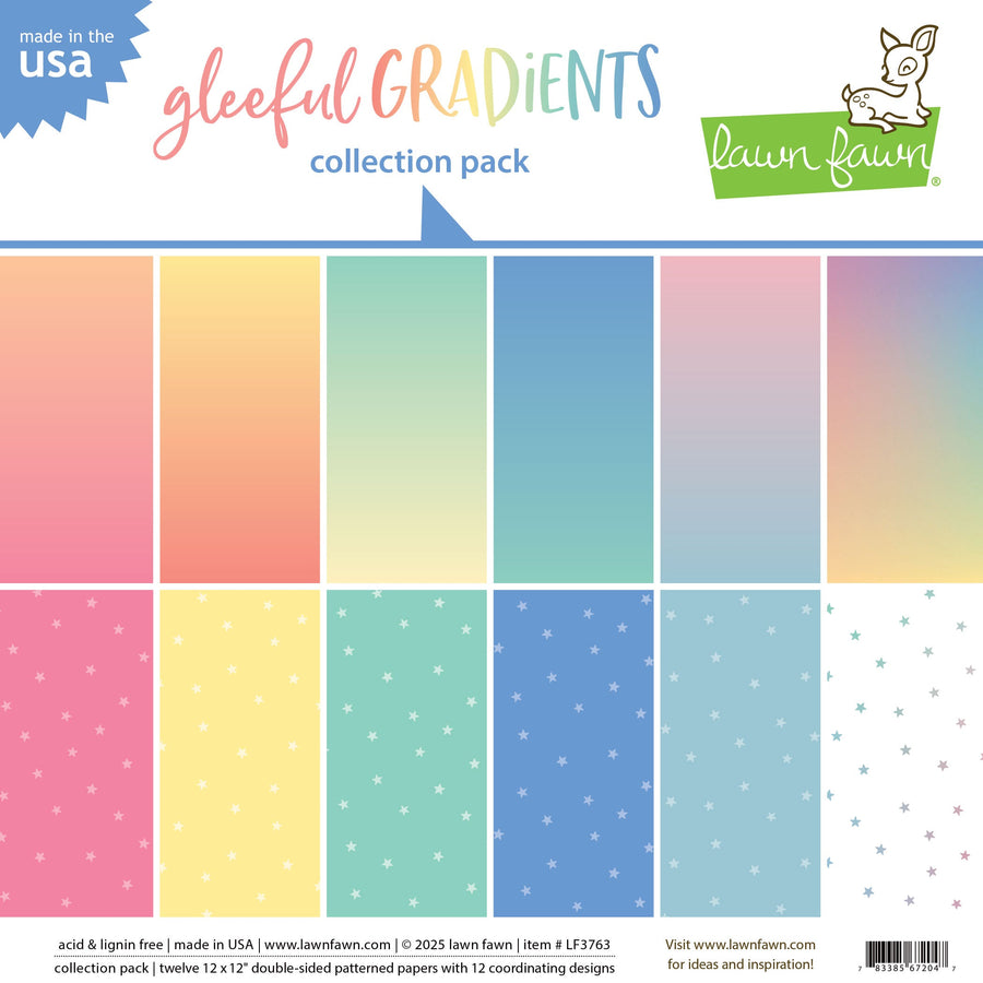 gleeful gradients collection pack – Lawn Fawn