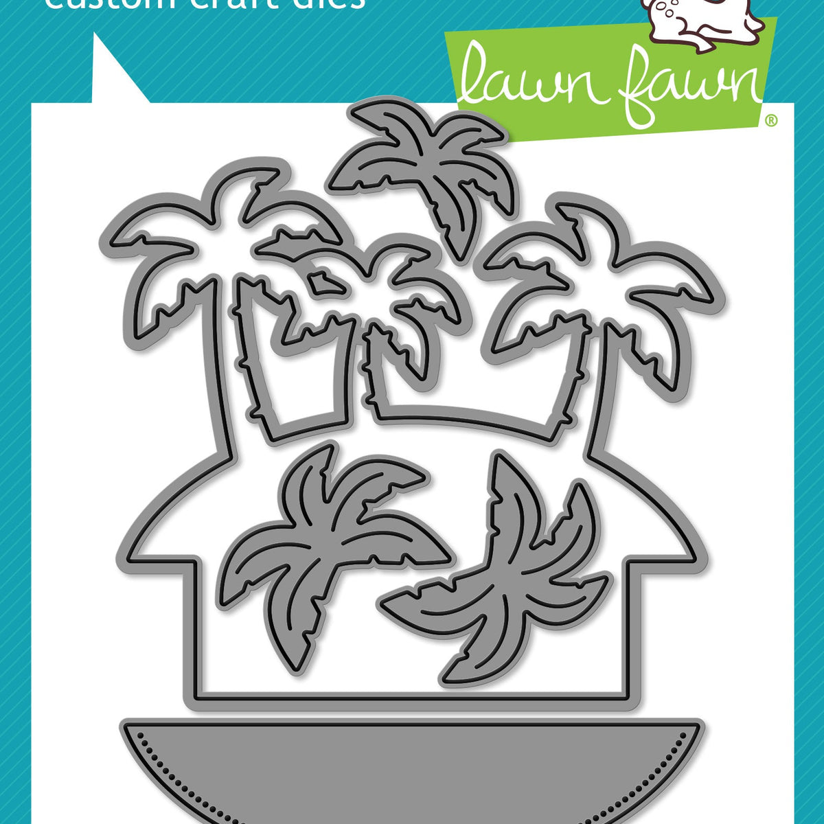 platform pop-up palm tree inserts – Lawn Fawn