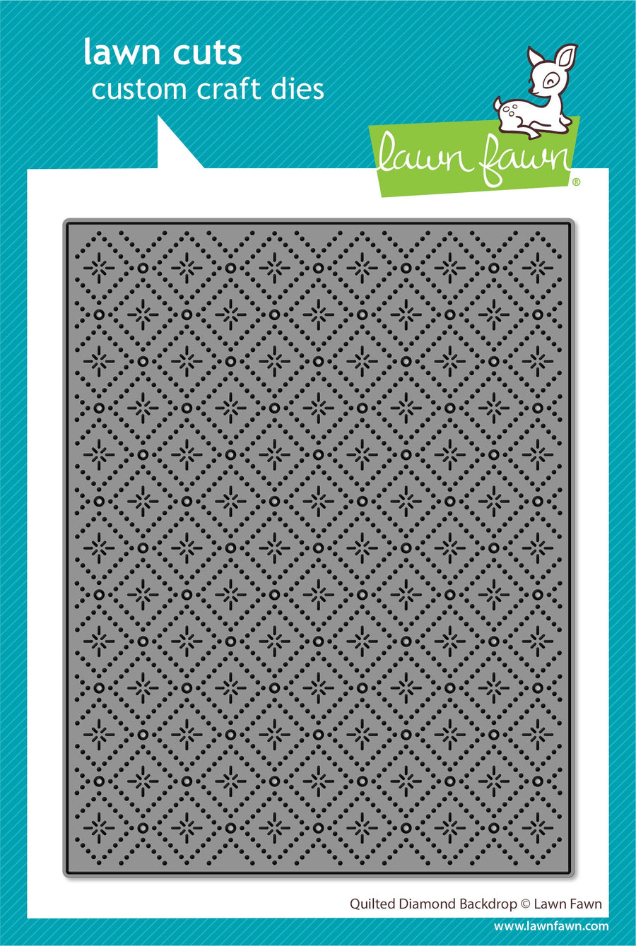 quilted diamond backdrop – Lawn Fawn