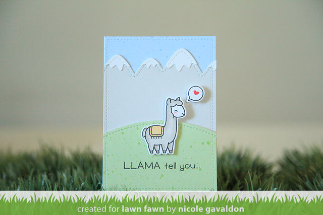 llama tell you – Lawn Fawn