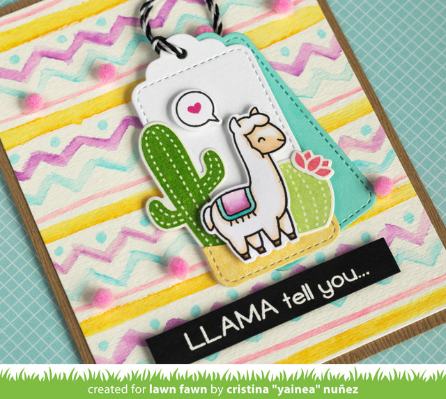 llama tell you – Lawn Fawn