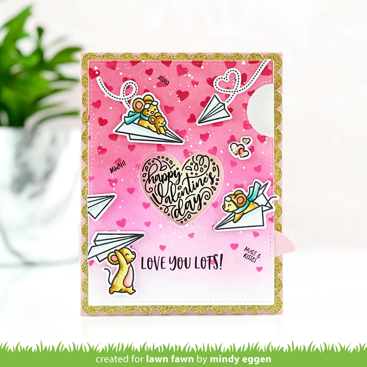 magic heart messages | Lawn Fawn