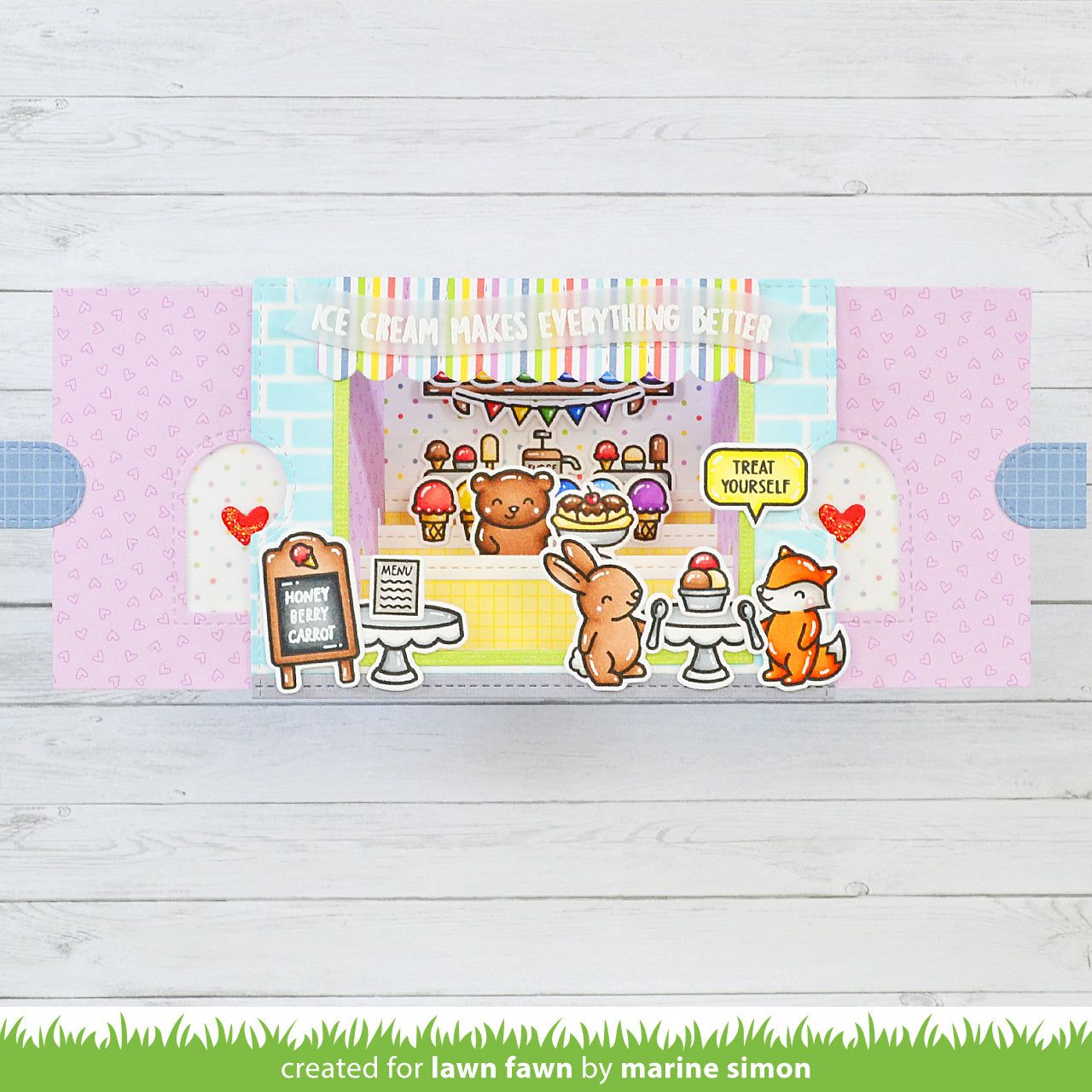 ta-da! diorama! shop add-on | Lawn Fawn