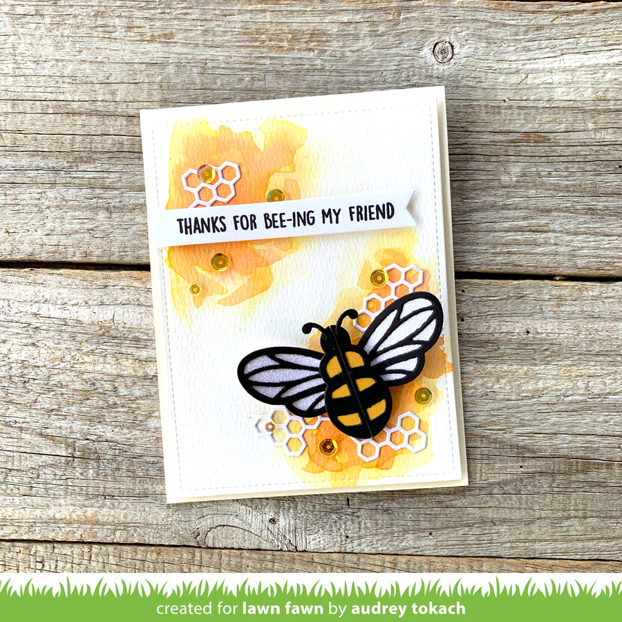 pop-up bee – Lawn Fawn