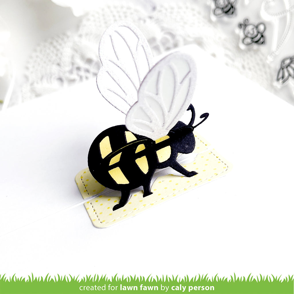 pop-up bee | Lawn Fawn