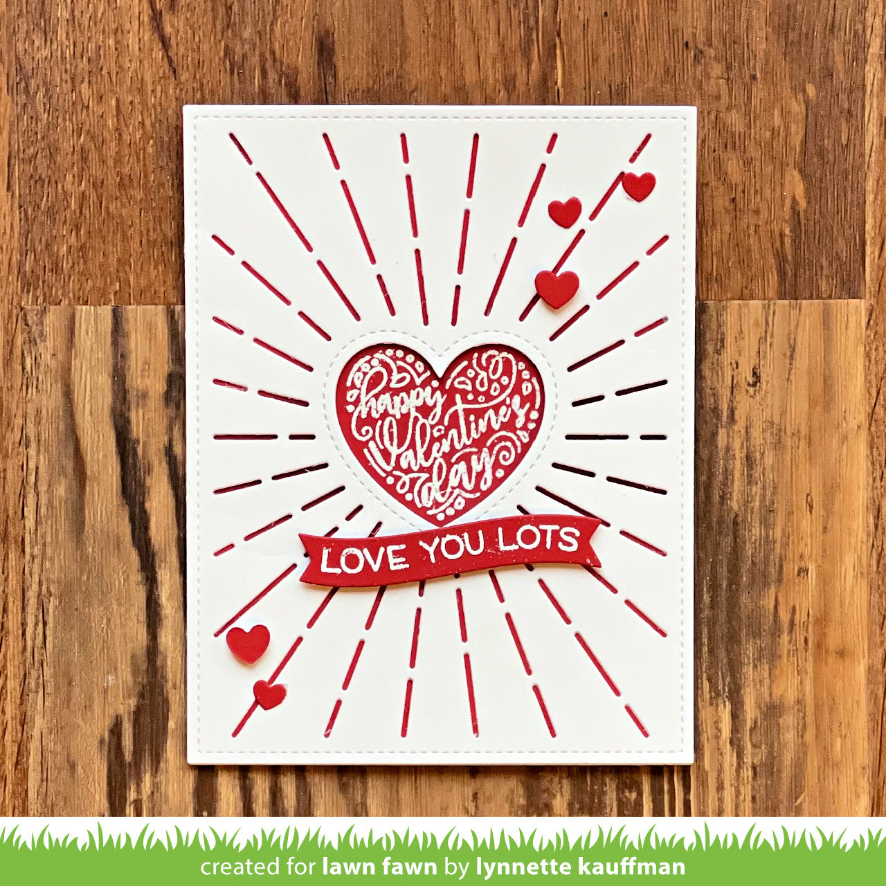 magic heart messages | Lawn Fawn