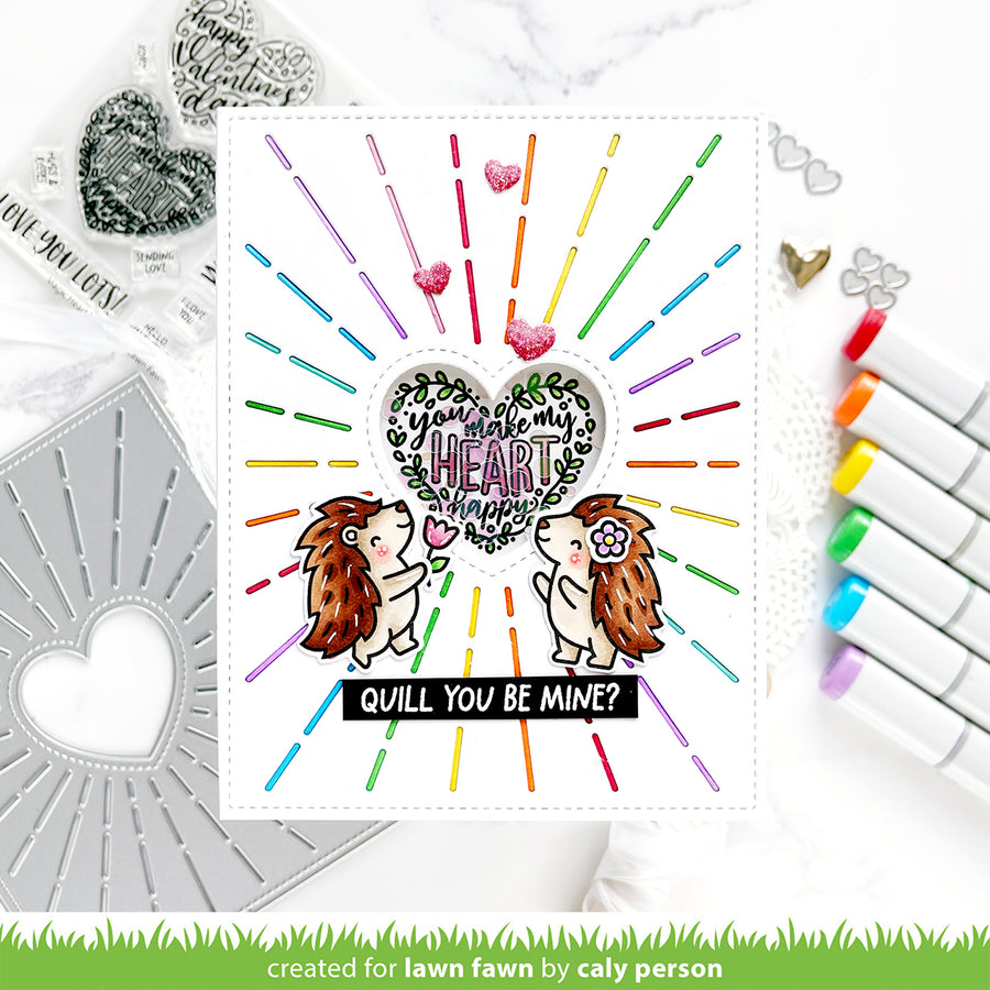 magic heart messages – Lawn Fawn