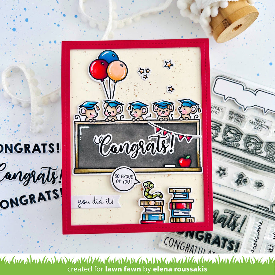 simply celebrate graduation – Lawn Fawn
