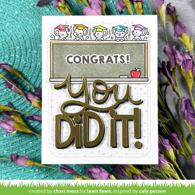 simply celebrate graduation – Lawn Fawn