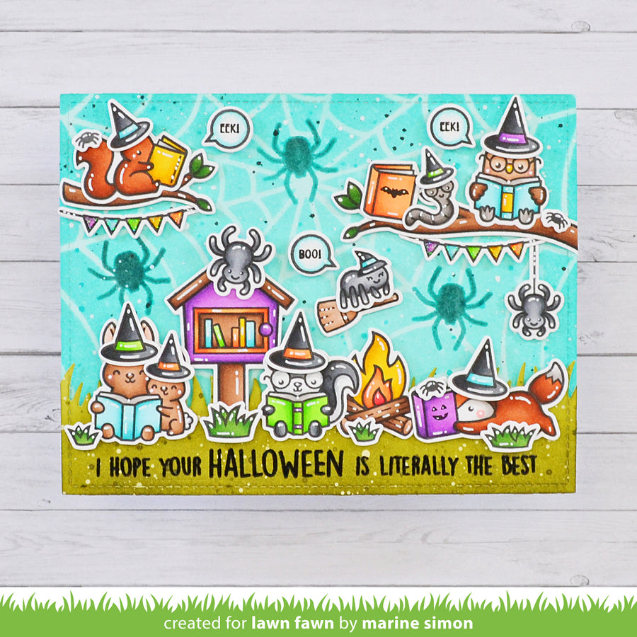 little woodland library – Lawn Fawn