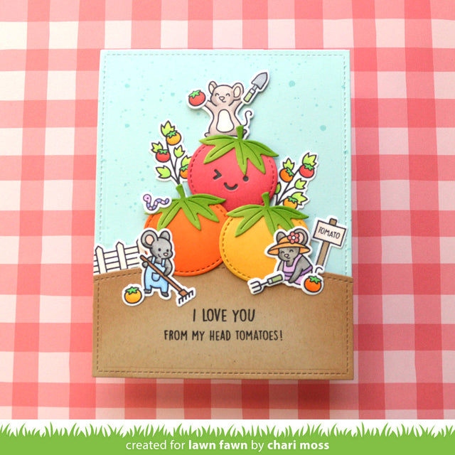 veggie happy – Lawn Fawn