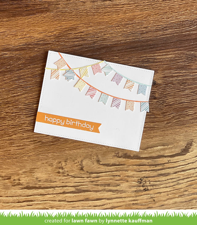 fishtail banner borders – Lawn Fawn