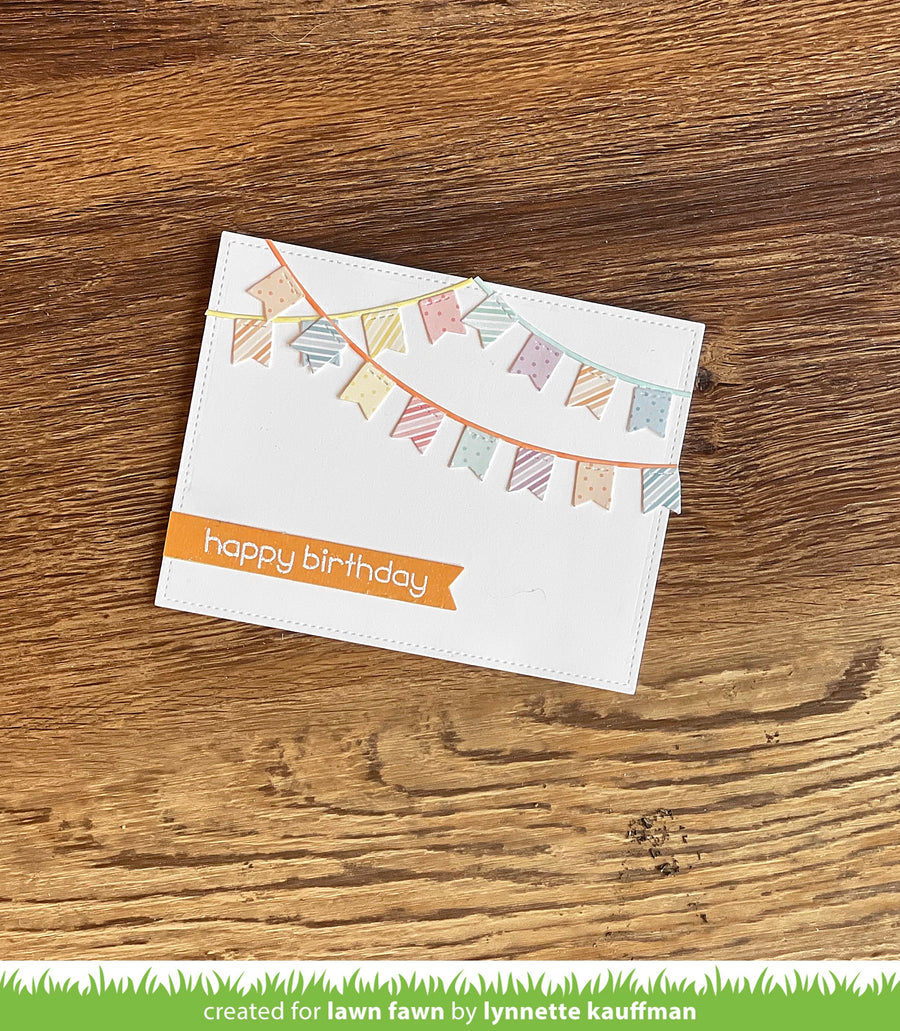 fishtail banner borders – Lawn Fawn