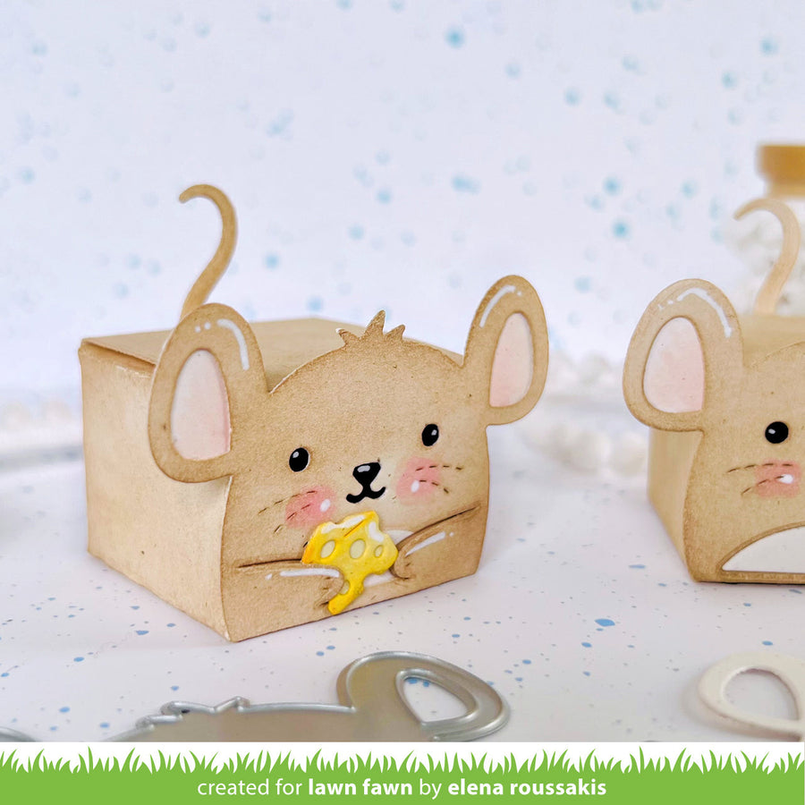tiny gift box mouse add-on – Lawn Fawn