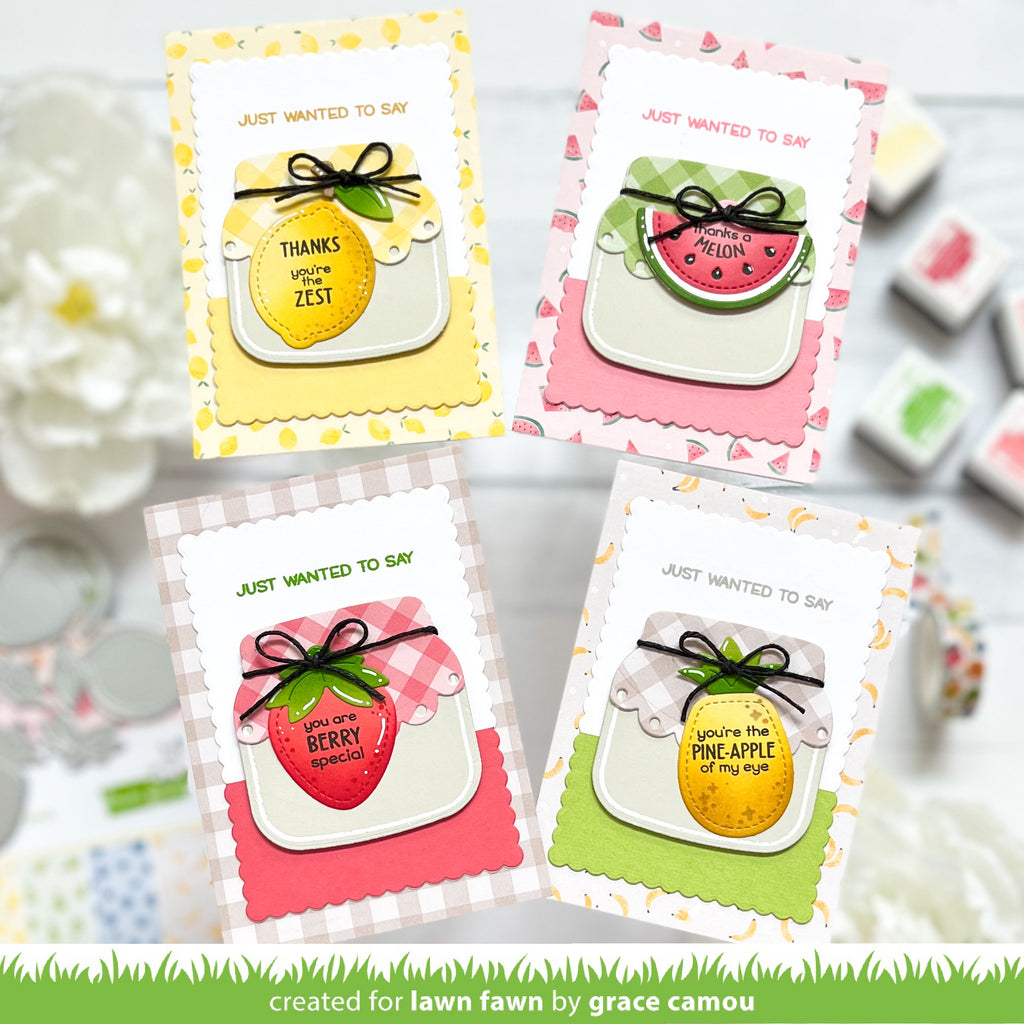 fruit tiny tags | Lawn Fawn