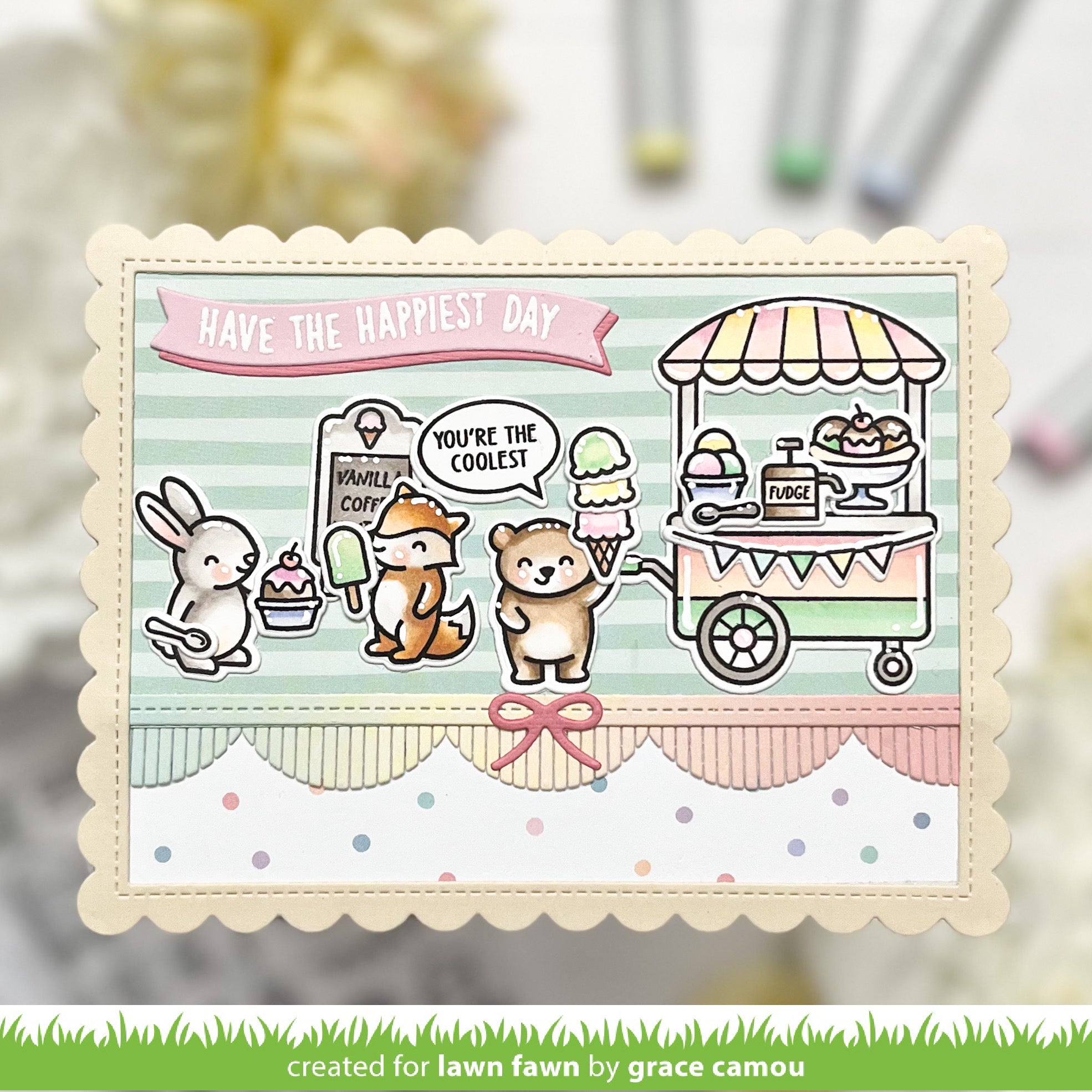 treat cart | Lawn Fawn