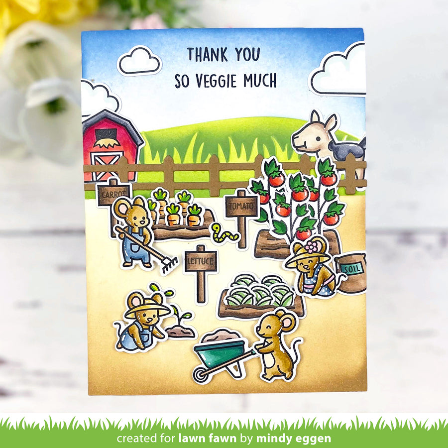 veggie happy – Lawn Fawn