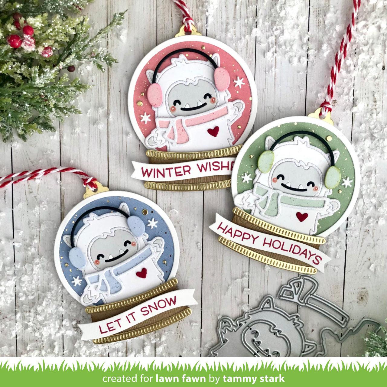 winter yeti | Lawn Fawn