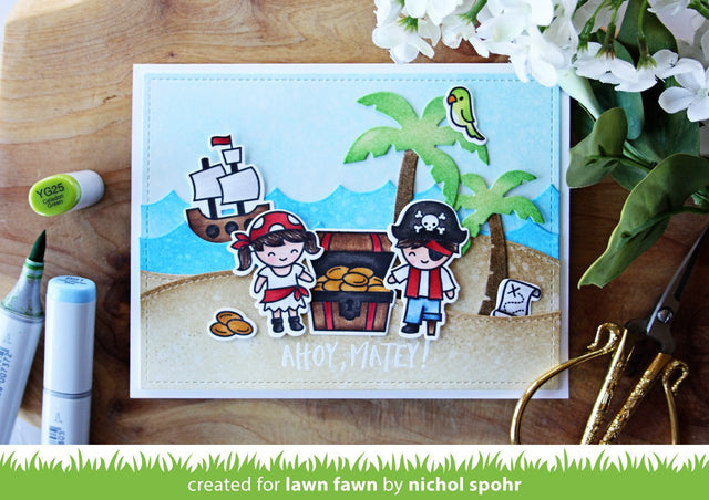 palm trees – Lawn Fawn