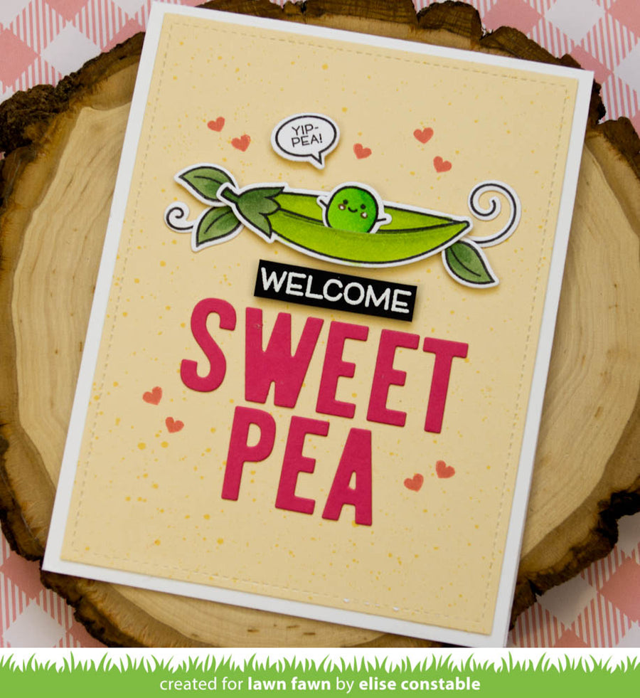 be hap-pea – Lawn Fawn