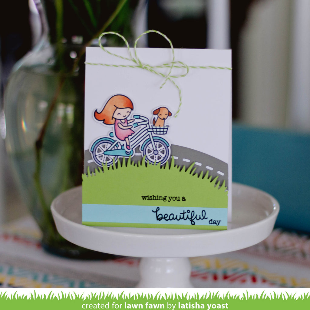 simple road border | Lawn Fawn