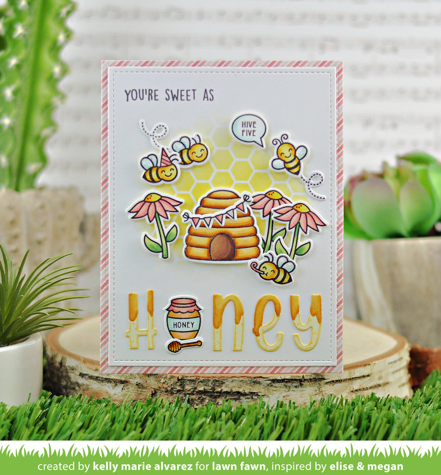 hive five – Lawn Fawn