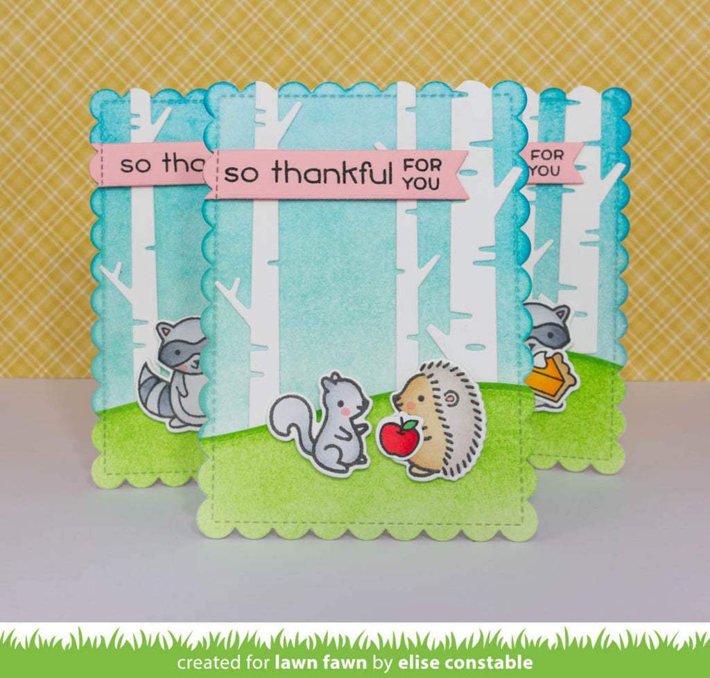 birch trees | Lawn Fawn