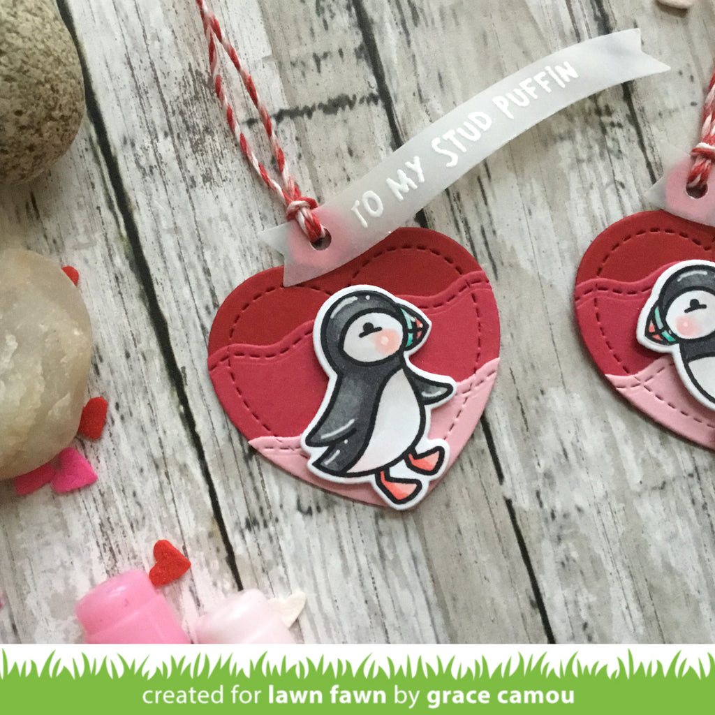 stud puffin | Lawn Fawn