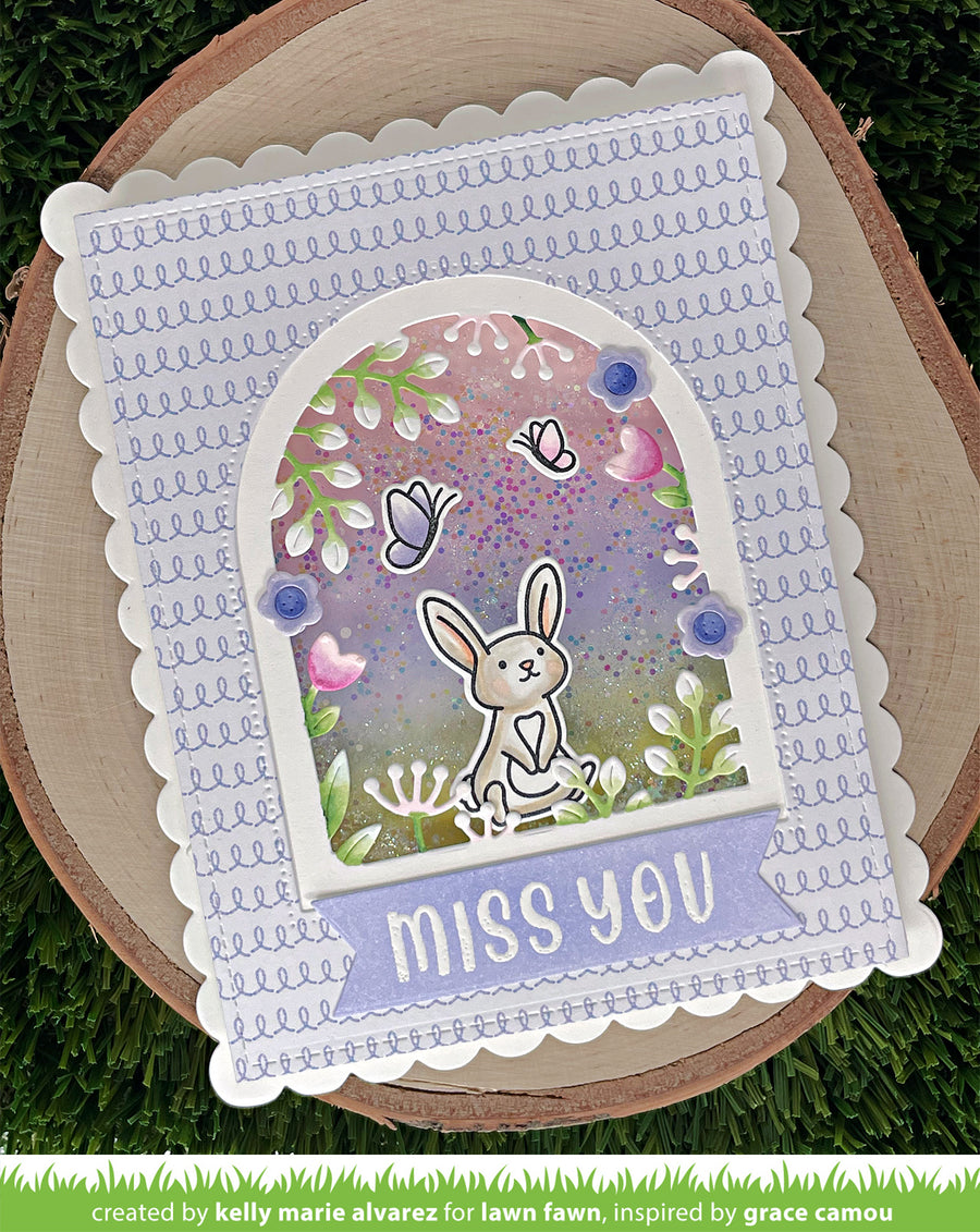 secret garden window – Lawn Fawn