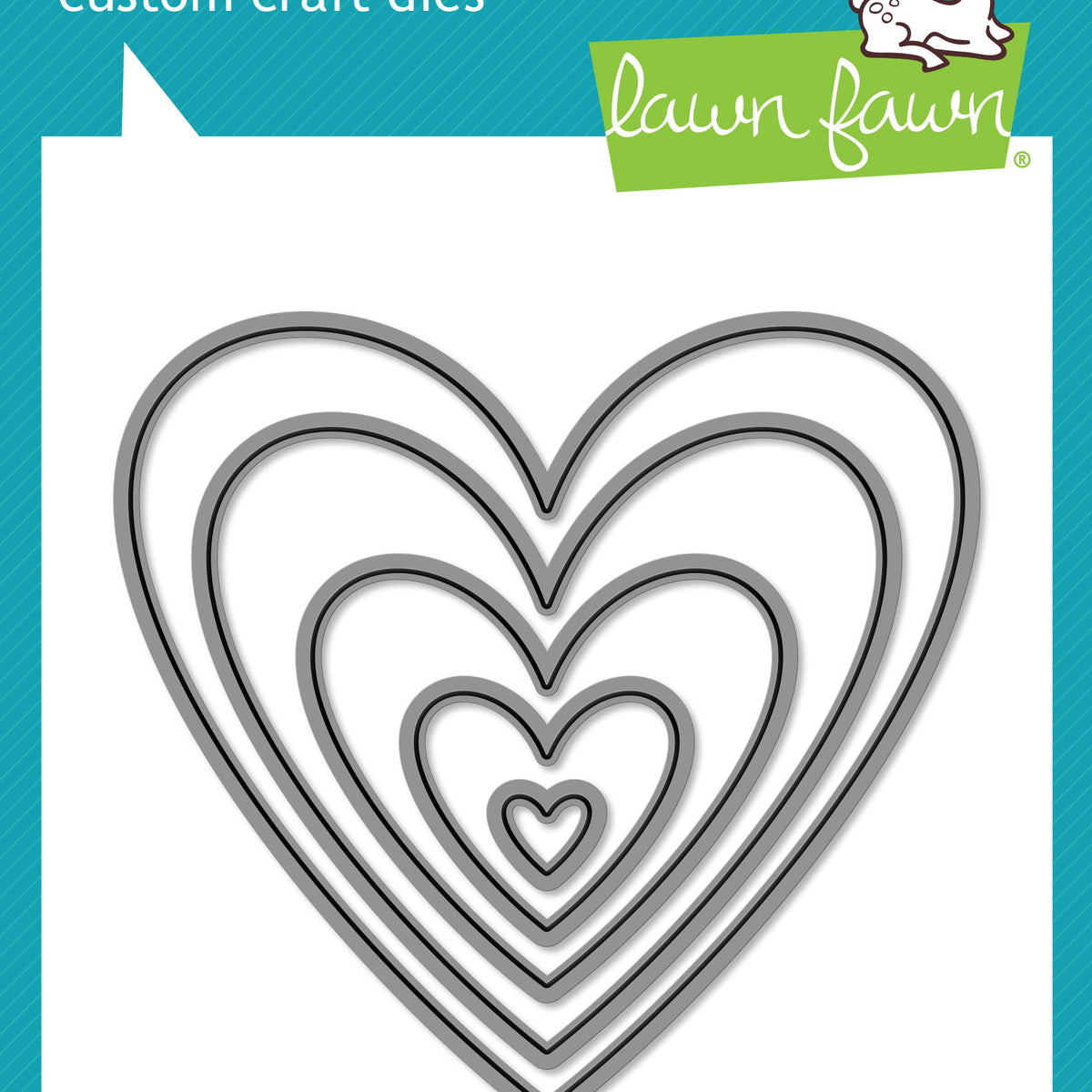 heart stackables – Lawn Fawn