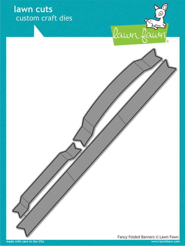 fancy folded banners – Lawn Fawn