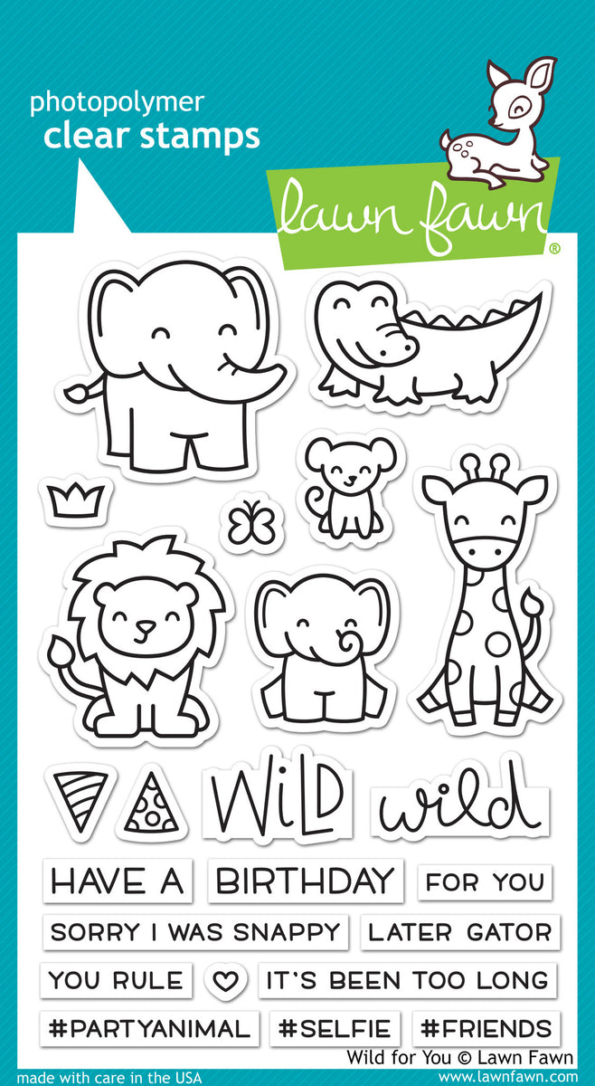 wild for you – Lawn Fawn