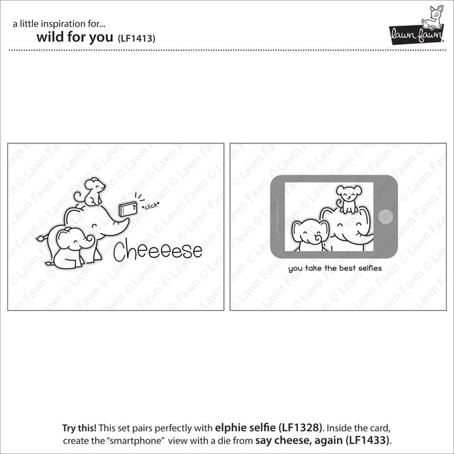 wild for you – Lawn Fawn