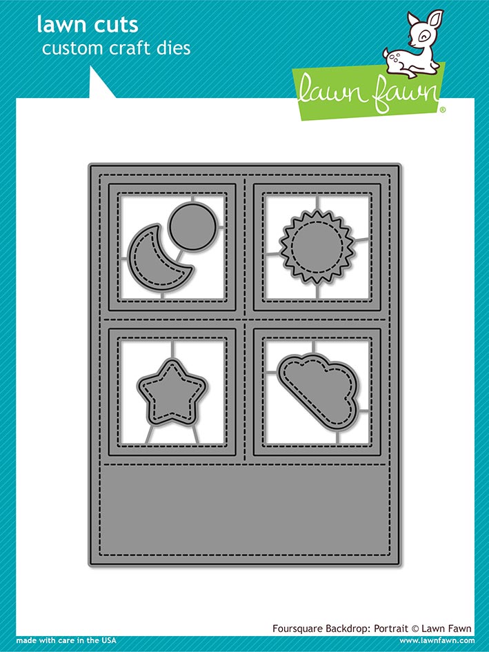 foursquare backdrop: portrait – Lawn Fawn