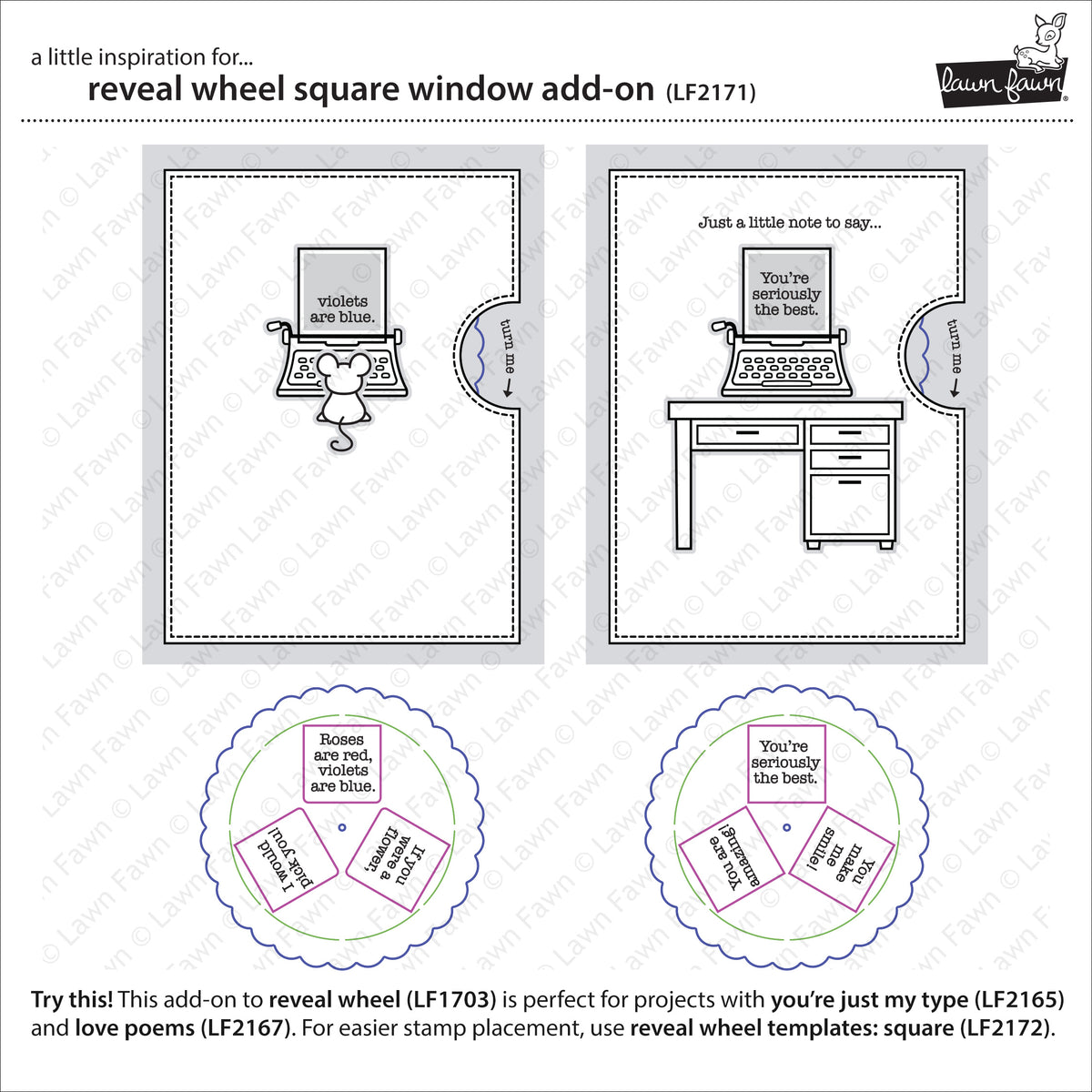 reveal wheel collection – Lawn Fawn