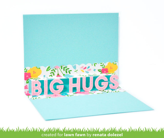 pop-up big hugs – Lawn Fawn