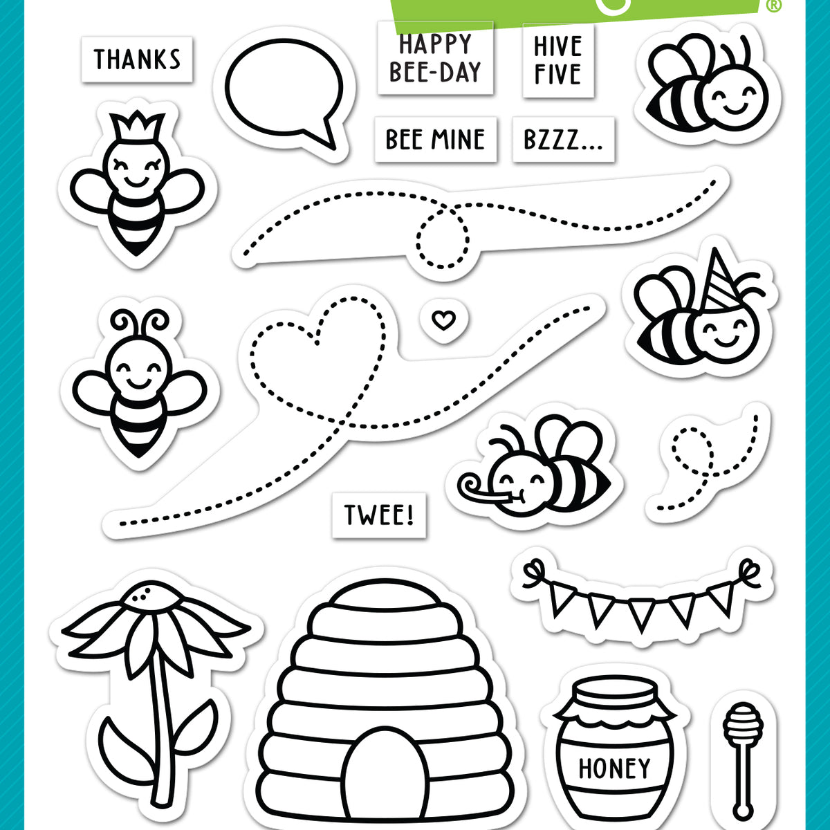 hive five – Lawn Fawn