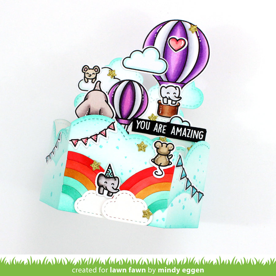 platform pop-up cloud inserts – Lawn Fawn