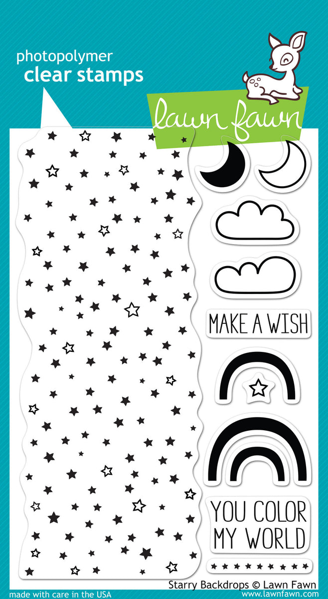 starry backdrops – Lawn Fawn