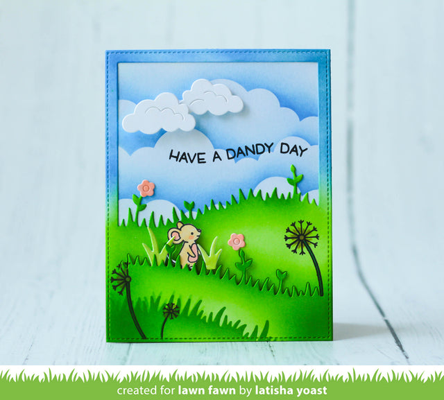 meadow backdrop: portrait – Lawn Fawn