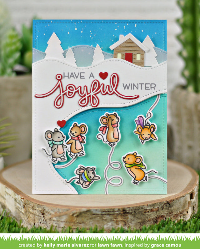 mice on ice – Lawn Fawn