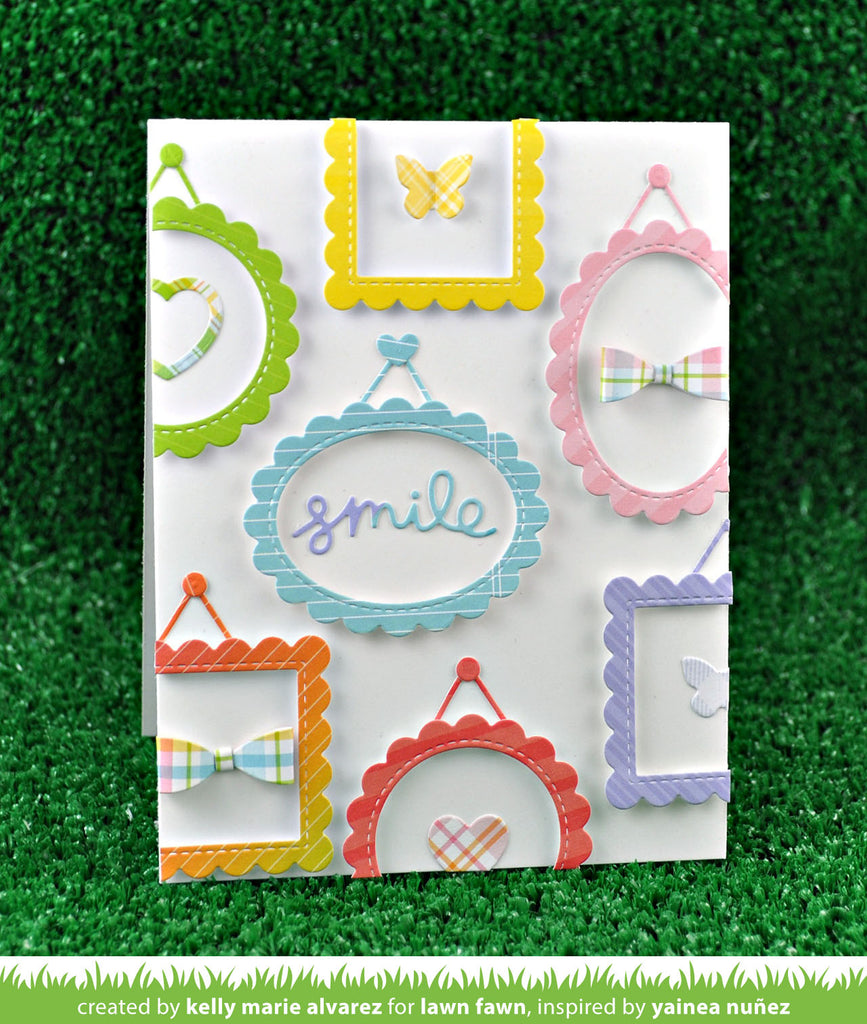 mini picture frames | Lawn Fawn
