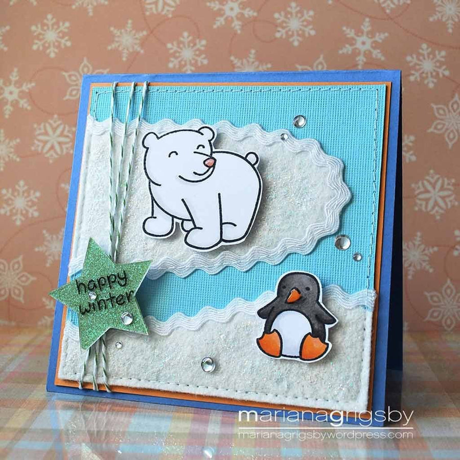 critters in the snow – Lawn Fawn