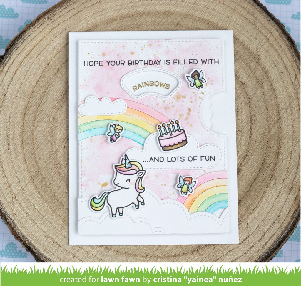 reveal wheel friends & family sentiments | Lawn Fawn