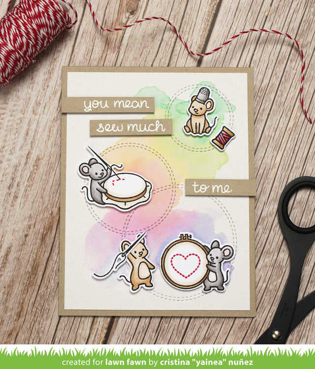 sew very mice – Lawn Fawn