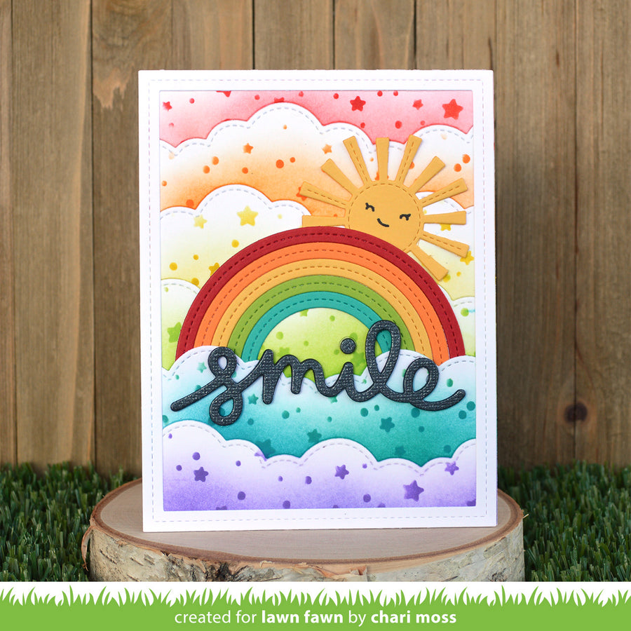 starry sky stencil – Lawn Fawn