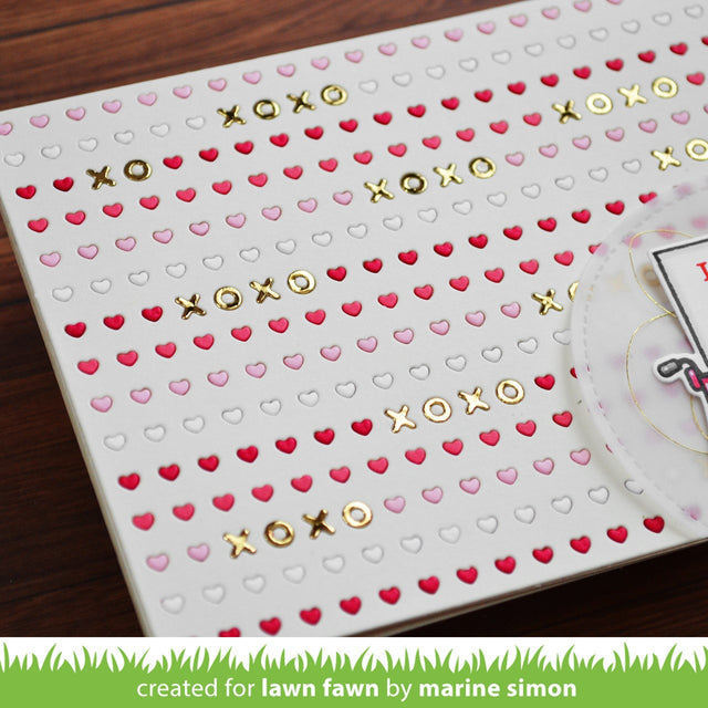 xoxo backdrop: landscape – Lawn Fawn