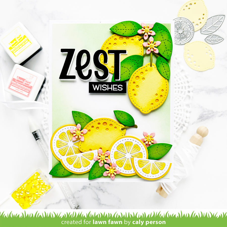 zesty lemon – Lawn Fawn